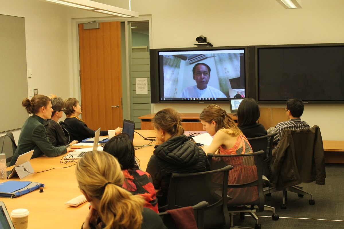 Khin Zaw Win on Myanmar - Allard Prize